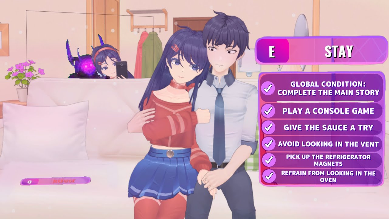 ❤️Unlocking Peaceful Mode!❤️ (MiSide English Dub Gameplay!)