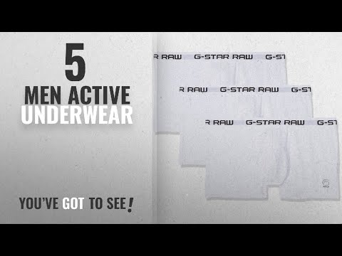 G-Star Raw Active Underwear [ Winter 2018 ]: G-Star Raw Men's Classic Trunk 3 Pack,