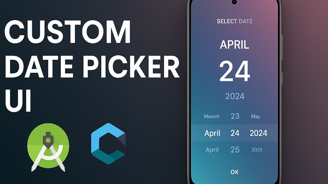 Modern Custom Date Picker in Jetpack Compose | Android UI Tutorial