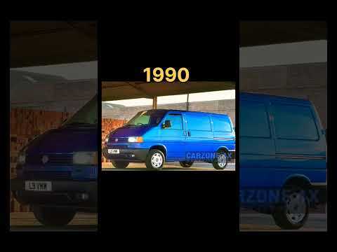 Evolution of volkswagen transporter (1950-2023) |#carevolution #volkswagen #van#carzone4x