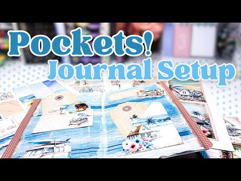 Weekly Creative Journal Setup & Plan With Me July 2024 [Pockets Spread]