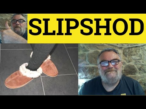 🔵 Slipshod Meaning - Slipshod Examples - Slipshod Definition Slipshod Defined C2 Vocabulary Slipshod