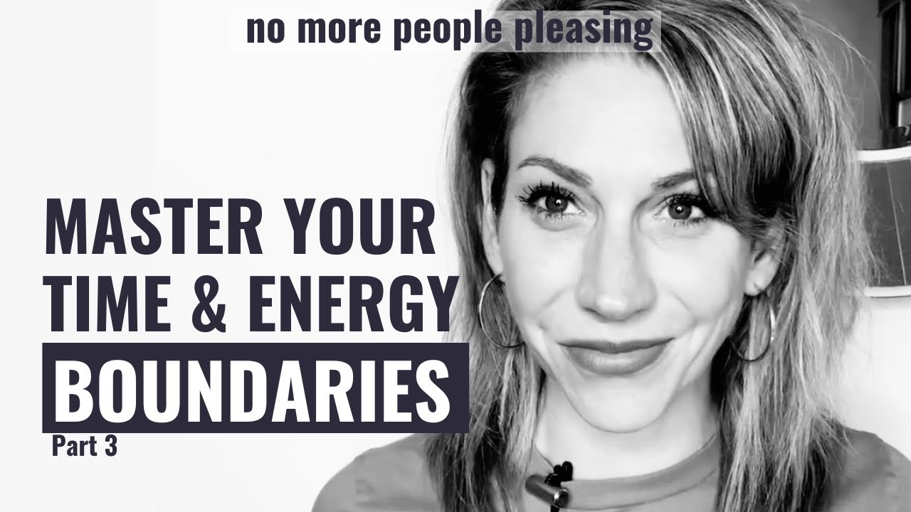 Set These Boundaries & Stop People Pleasing | Stop feeling Overwhelmed & Unappreciated pt. 3