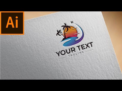 LOGO DESIGN || Travel logo || LOGO design in adobe illustrator || professional LOGO samples