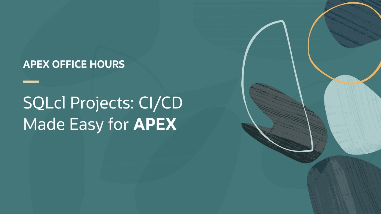 SQLcl Projects: CI/CD Made Easy for APEX