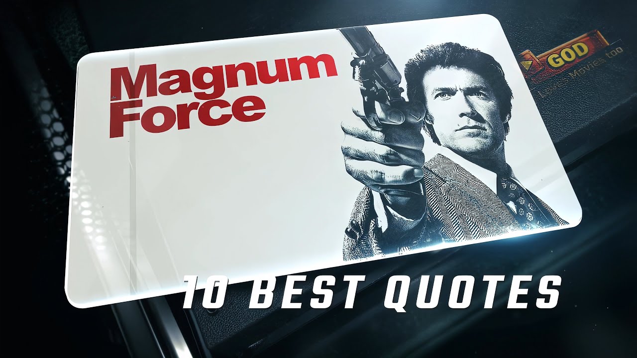 Magnum Force 1973 | 10 Best Quotes