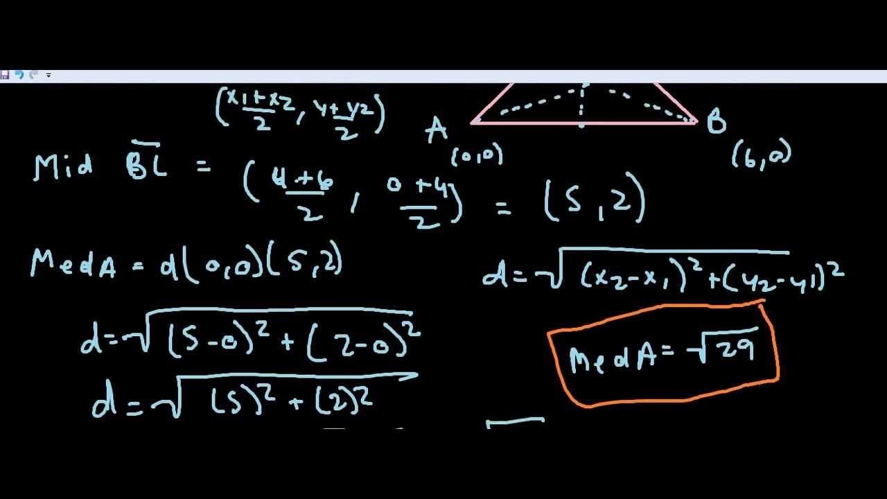 Midpoint Formula Word Problem