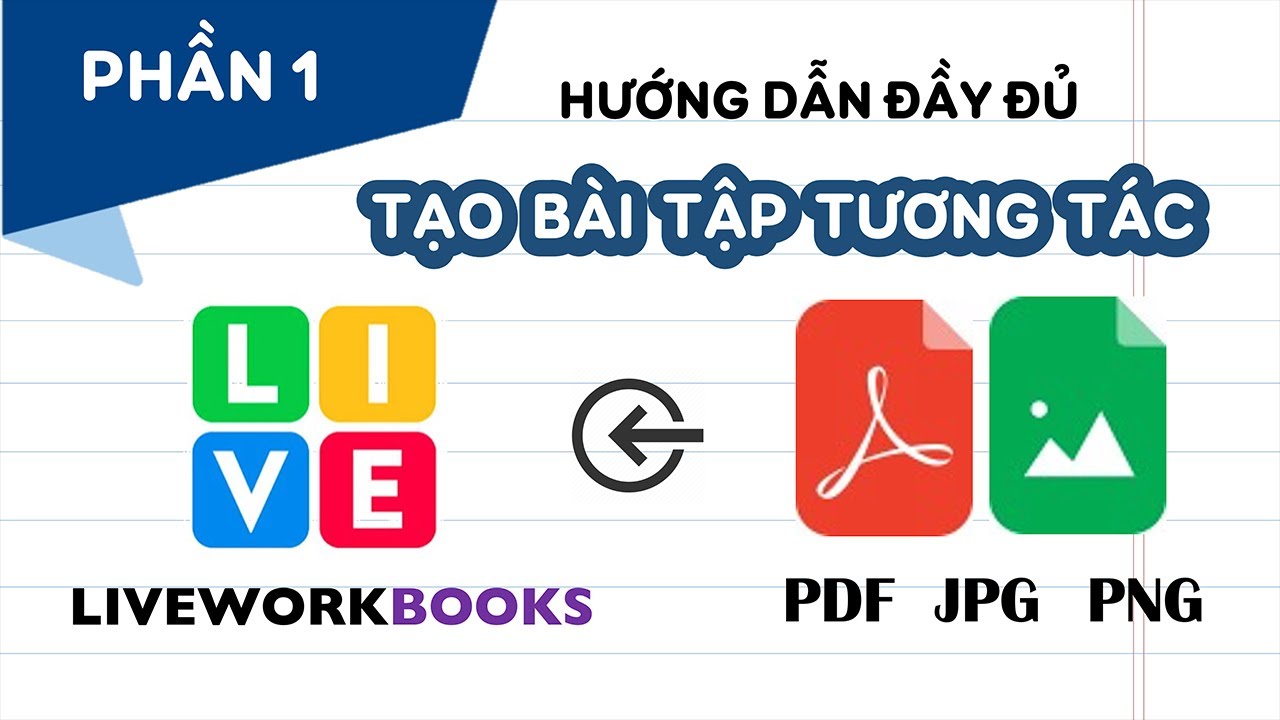 Create interactive worksheets from PDF files, images - LIVEWORKSHEET Part 1