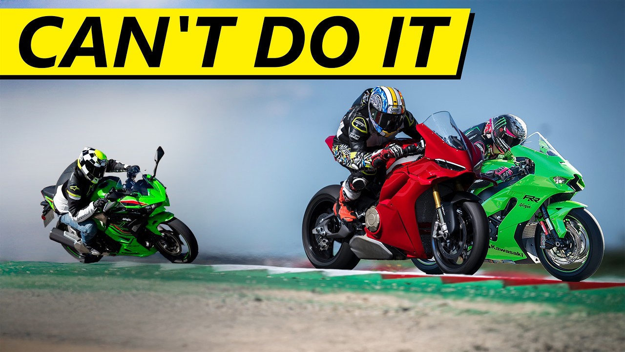 Can you KEEP UP on a Ninja 500?