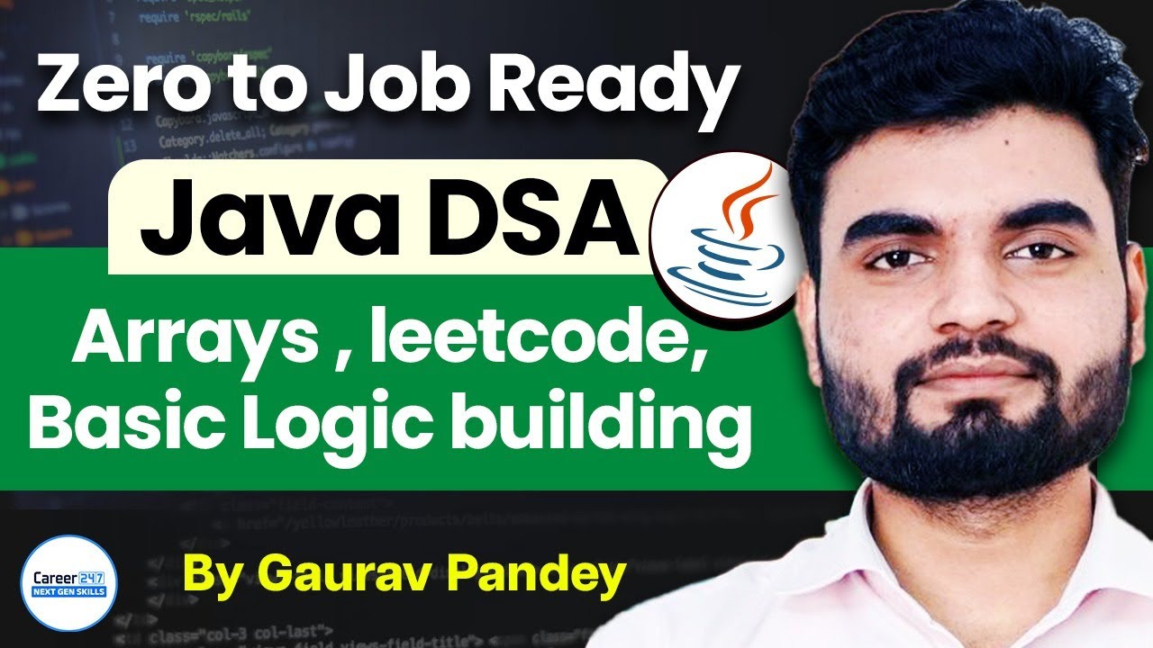 Arrays in Java | Intro to Leetcode | Learn Problem solving | Gaurav Sir | Next Gen Skills