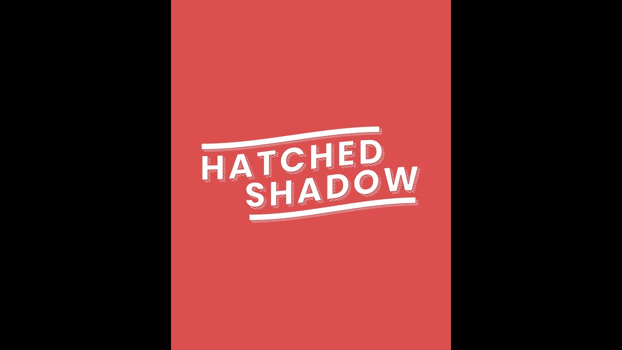 How to create hatched shadow pattern in Adobe Illustrator