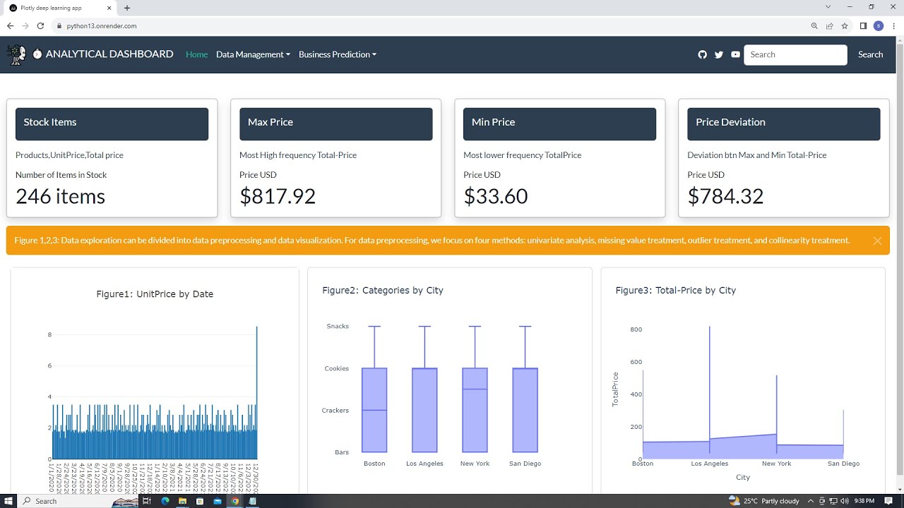 Python Web Dashboard using DashPlotly Framework and Dash Bootstrap Component EPISODE 2