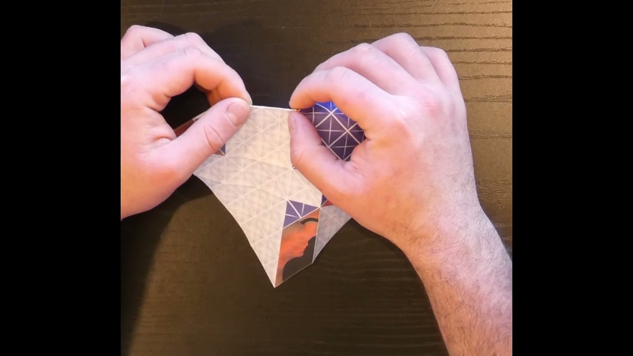 Foldology Origami Puzzles - Solution for #67