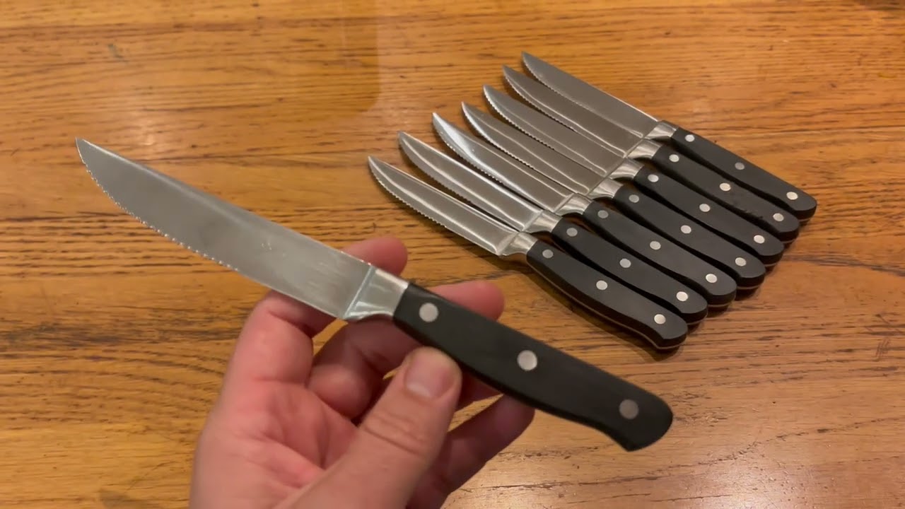 Amazon Basics Steak Knives - Review