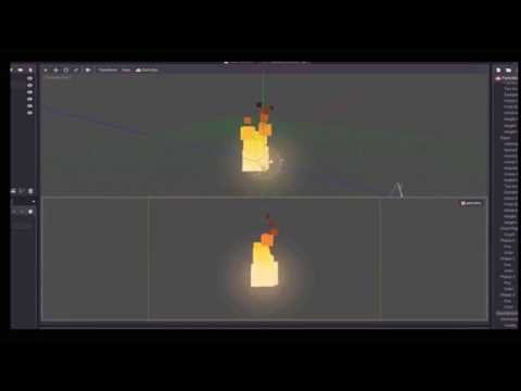 Godot – Stylized 3D Fire Particle effect – GoGo Simple