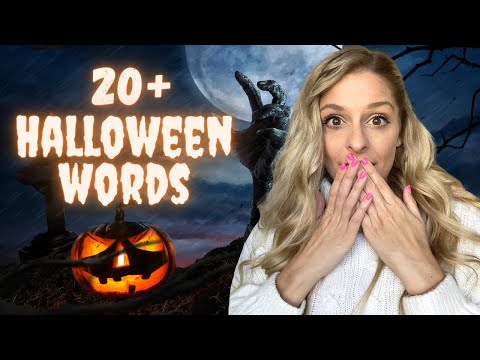 Useful English Halloween Vocabulary | 20+ Words You Need to Know
