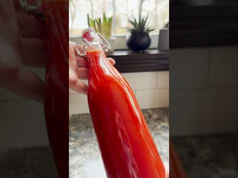 Lacto-fermented Serrano Pepper Hot Sauce! 🌶️ 🔥 #growyourownfood #homesteading