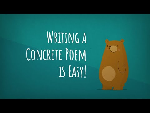 How to Write a Concrete Poem