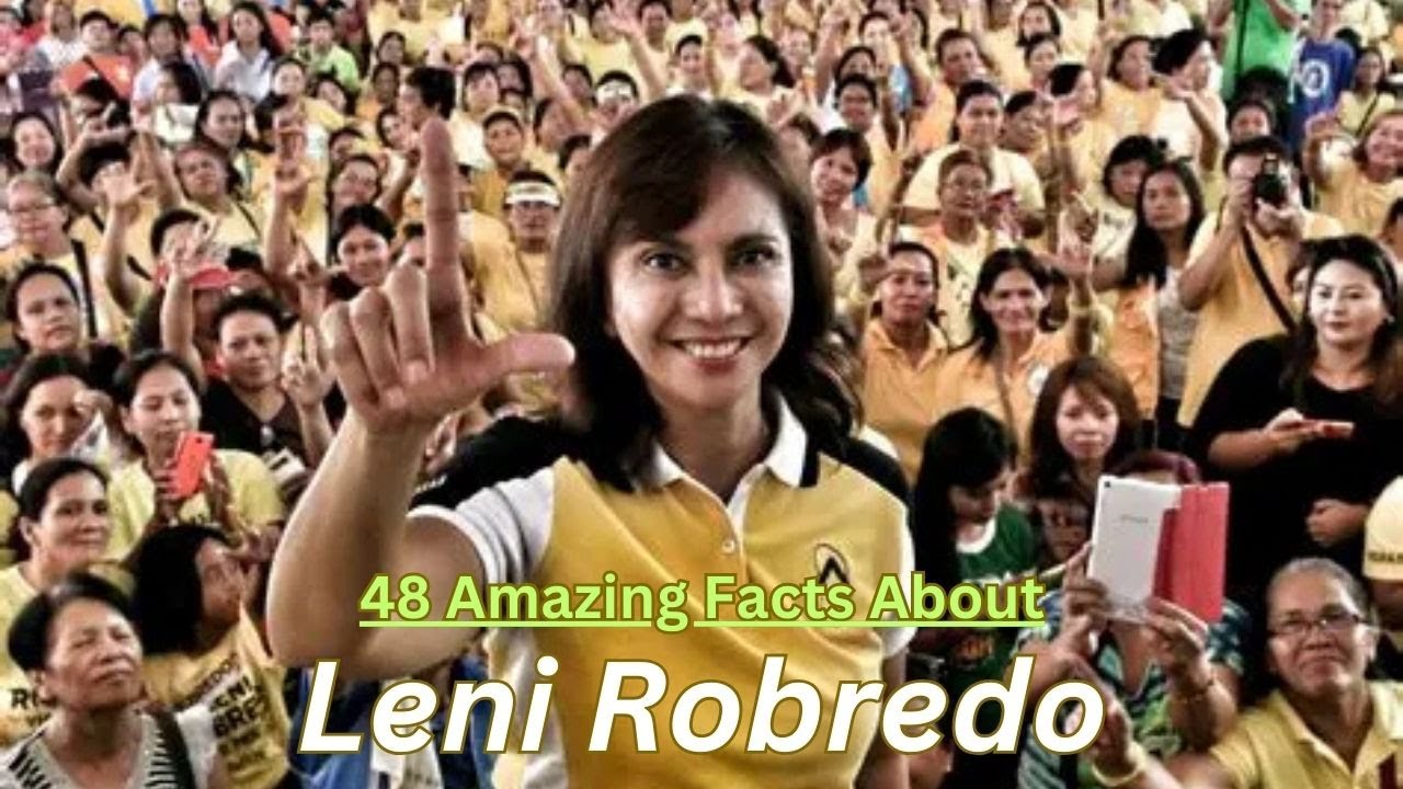 48 Amazing Facts About Leni Robredo