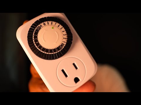 24-Hour Mechanical Outlet Timer 30 Minute Intervals