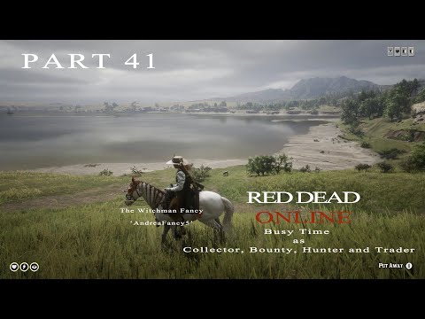 Red dead Online Busy Time as Collector, Bounty, Hunter and Trader PART 41