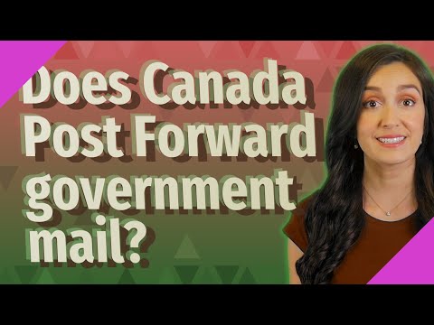 Does Canada Post Forward government mail?