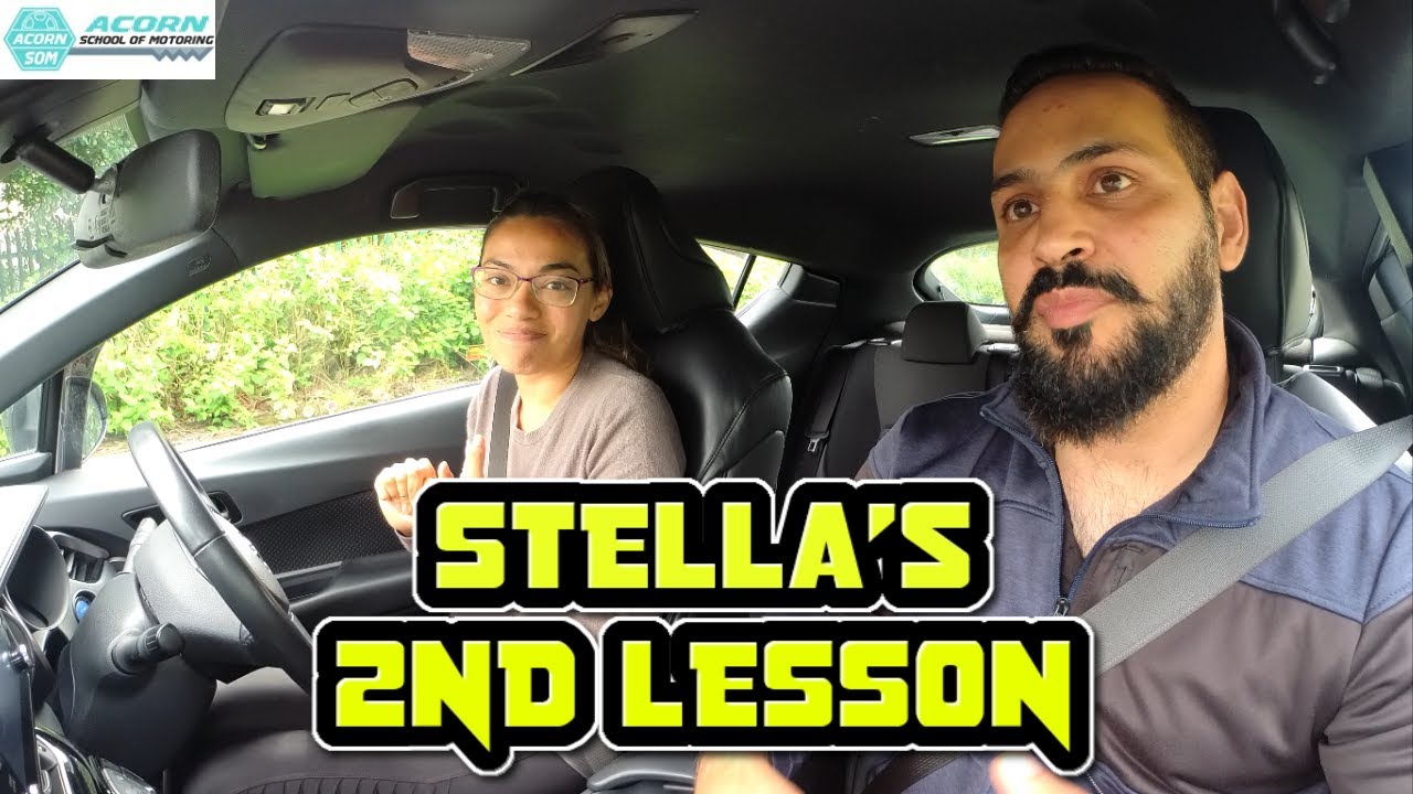 Stella's Second Driving Lesson I T Junctions I Right Turn I #driving #lesson #learning #foryou