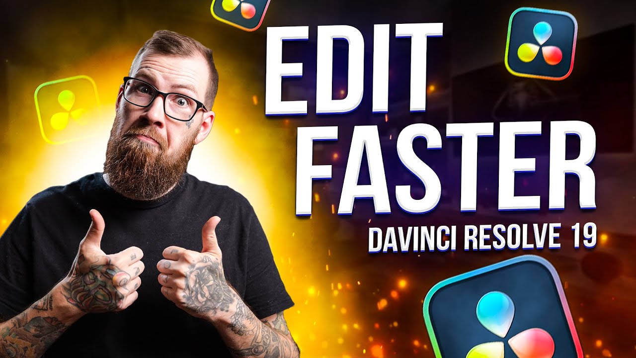 How To Edit FASTER With The NEW Transcribe Tool In DaVinci Resolve 19!
