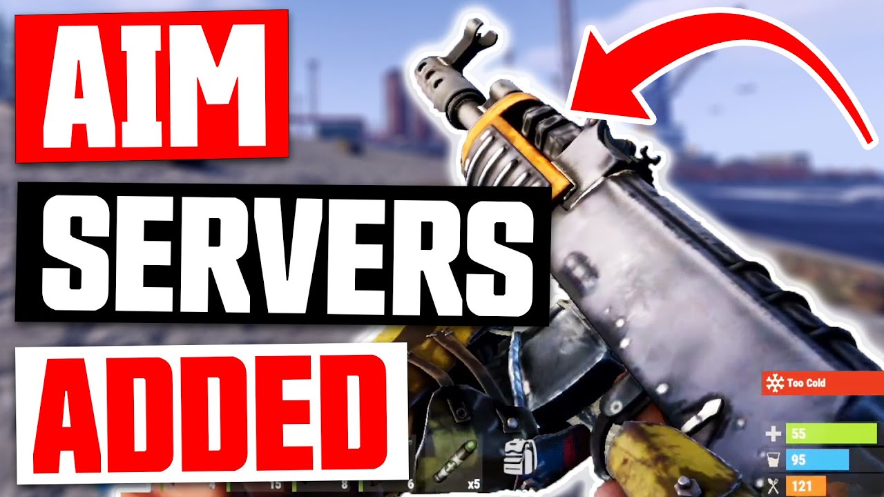 Rust Console // AIM TRAINING SERVERS + BUILD SERVERS ARE HERE