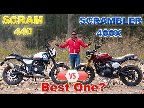Scram 440 vs Scrambler 400x The Best Scrambler Bike in India with in Budget.?