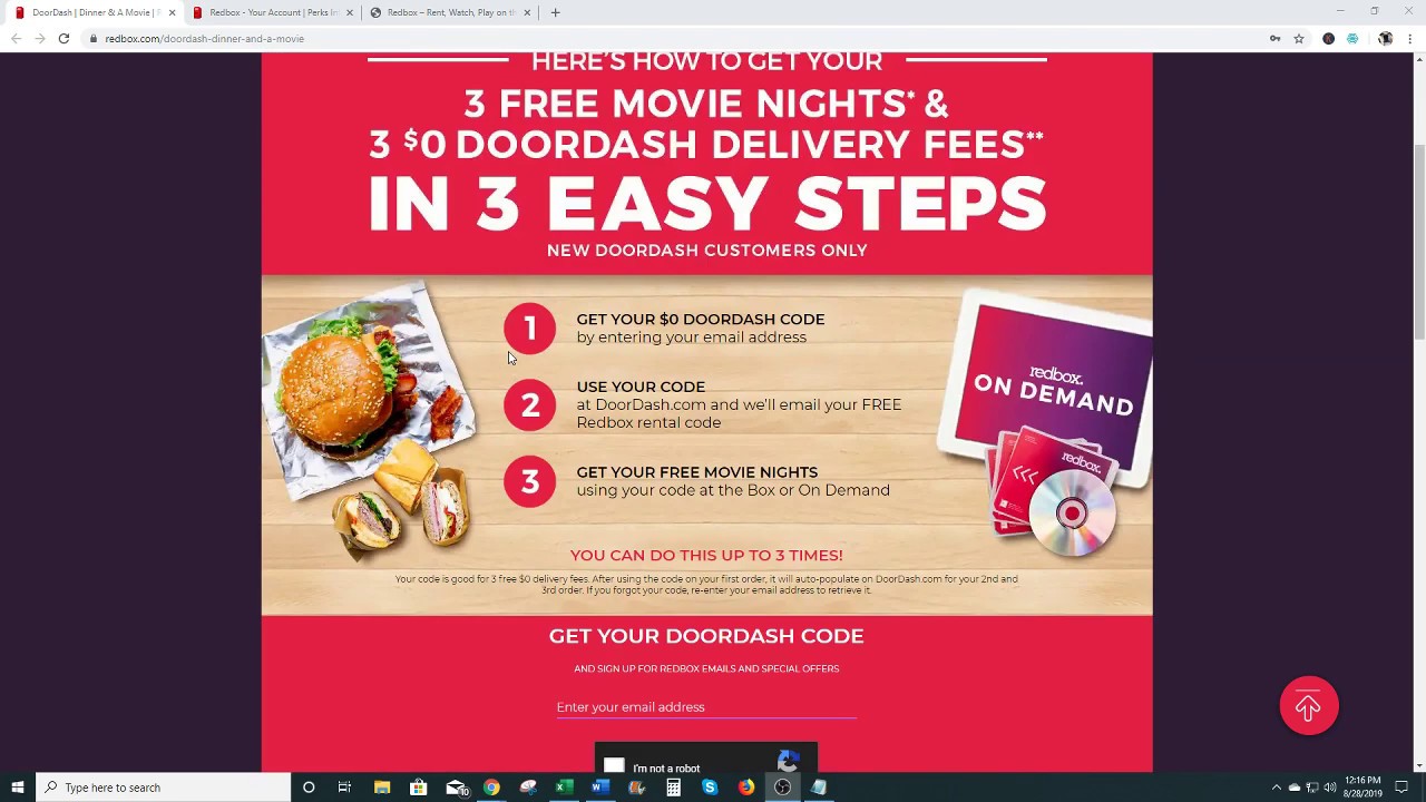 Redbox On Demand Free Movie | FREE STUFF!