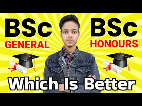 B.Sc (Gen) V/S B.Sc (Hons) 🤔 Difference between B.Sc General And B.Sc Honours || What Is BSc Kya Hai