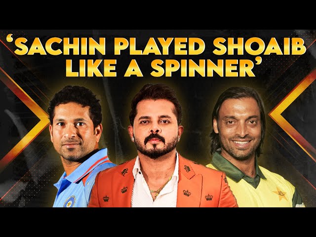There have been times when Sachin Tendulkar has played Shoaib Akhtar ...