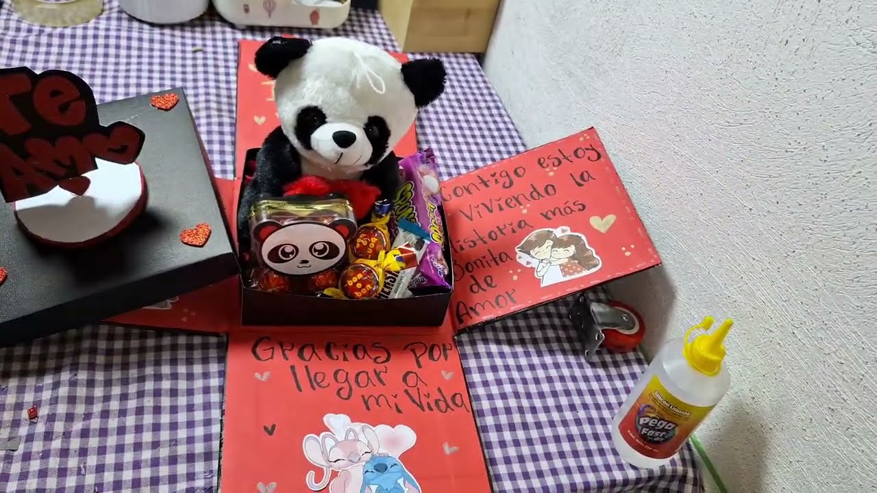 Surprise box step by step (ideal for any occasion) box for your boyfriend/girlfriend 💗🥰