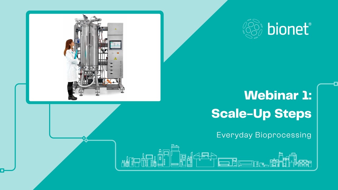 Webinar 1: 5 steps into the Scale-Up of Microbial Fermentation Processes