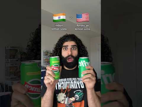 Indian Lemon Soda (Limca) vs American Lemon Soda (Sprite)