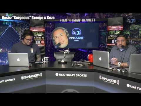 Fighters Georgi Karakhanyan, Felice Herrig and creator of Sherdog, Jeff Sherwood are guests today.