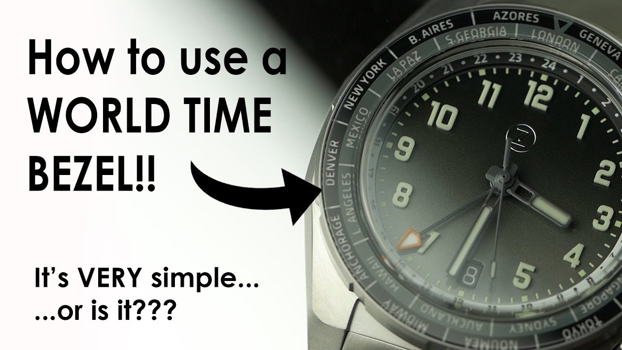 How to use a Wolrd Time bezel - tutorial of one of the simplest and most underrated complications