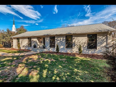 Remodeled Brick Ranch on Prestigious Providence Road!