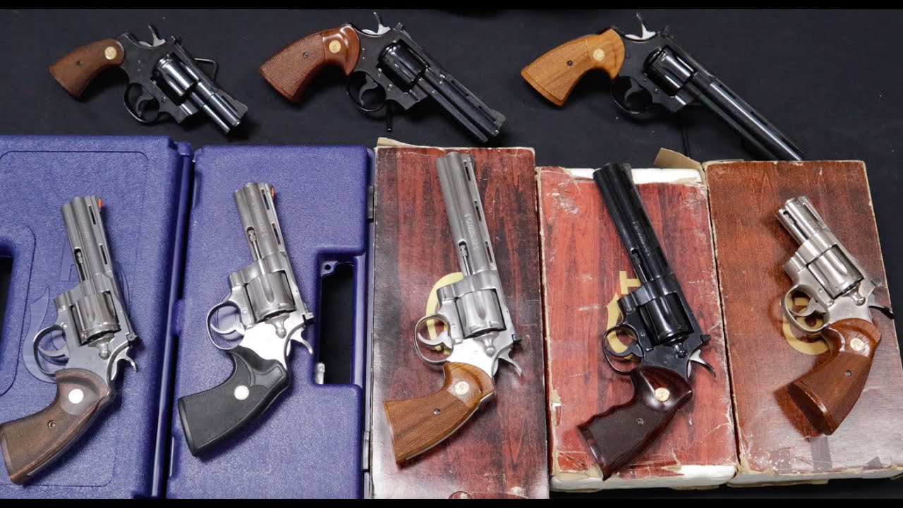 Colt Python - History and Evolution