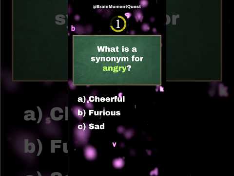 Synonym quiz Trivia: how good is your word knowledge? #quiz # quiz game