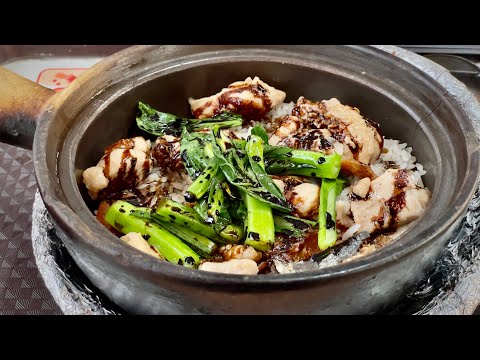 4.1⭐️ claypot rice at Old Airport Road hawker centre! (132 Claypot Rice) 旧机场路砂锅饭