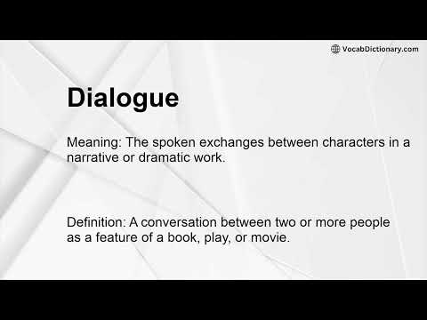 Dialogue Meaning