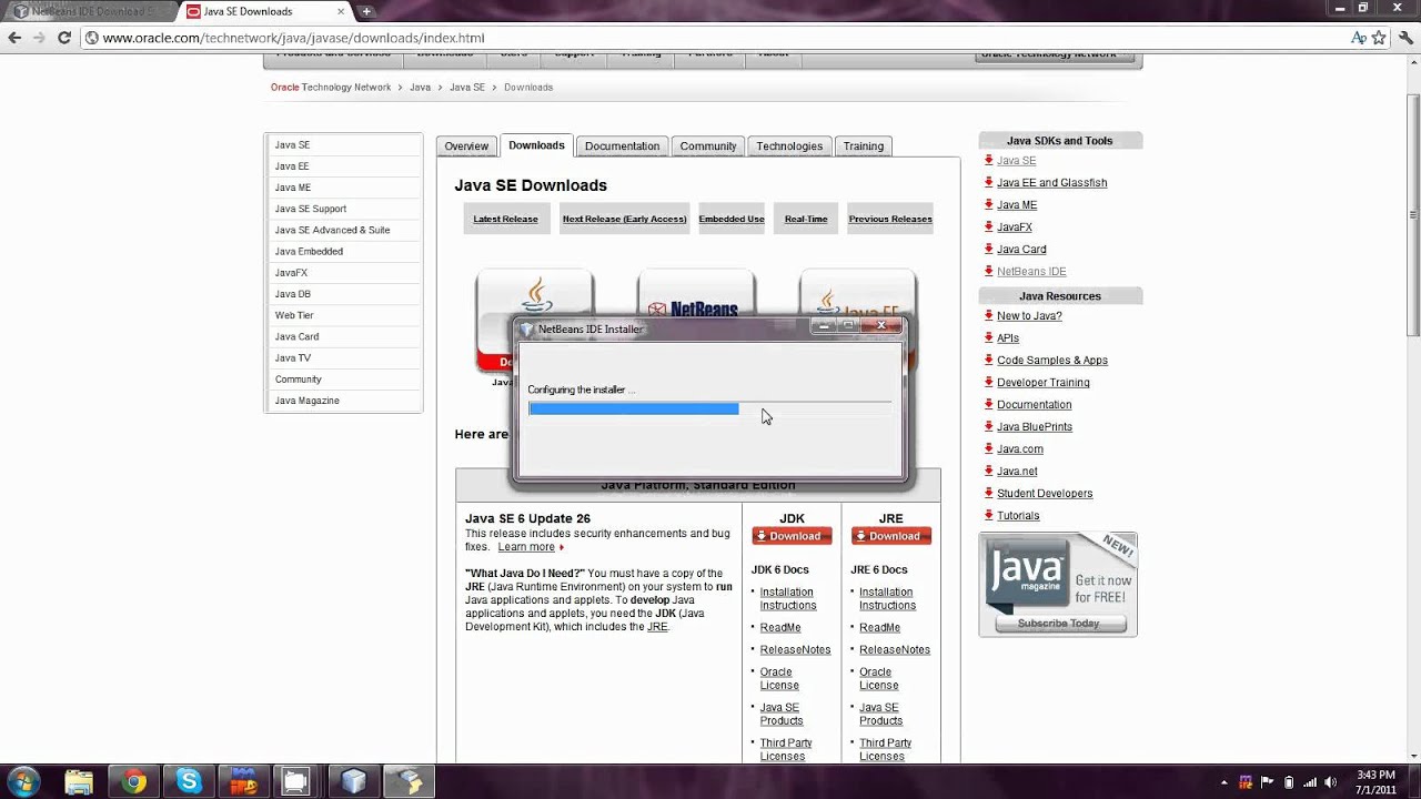 BeginnersJava.com -- JavaForBeginners- Lesson 0- Netbeans setup