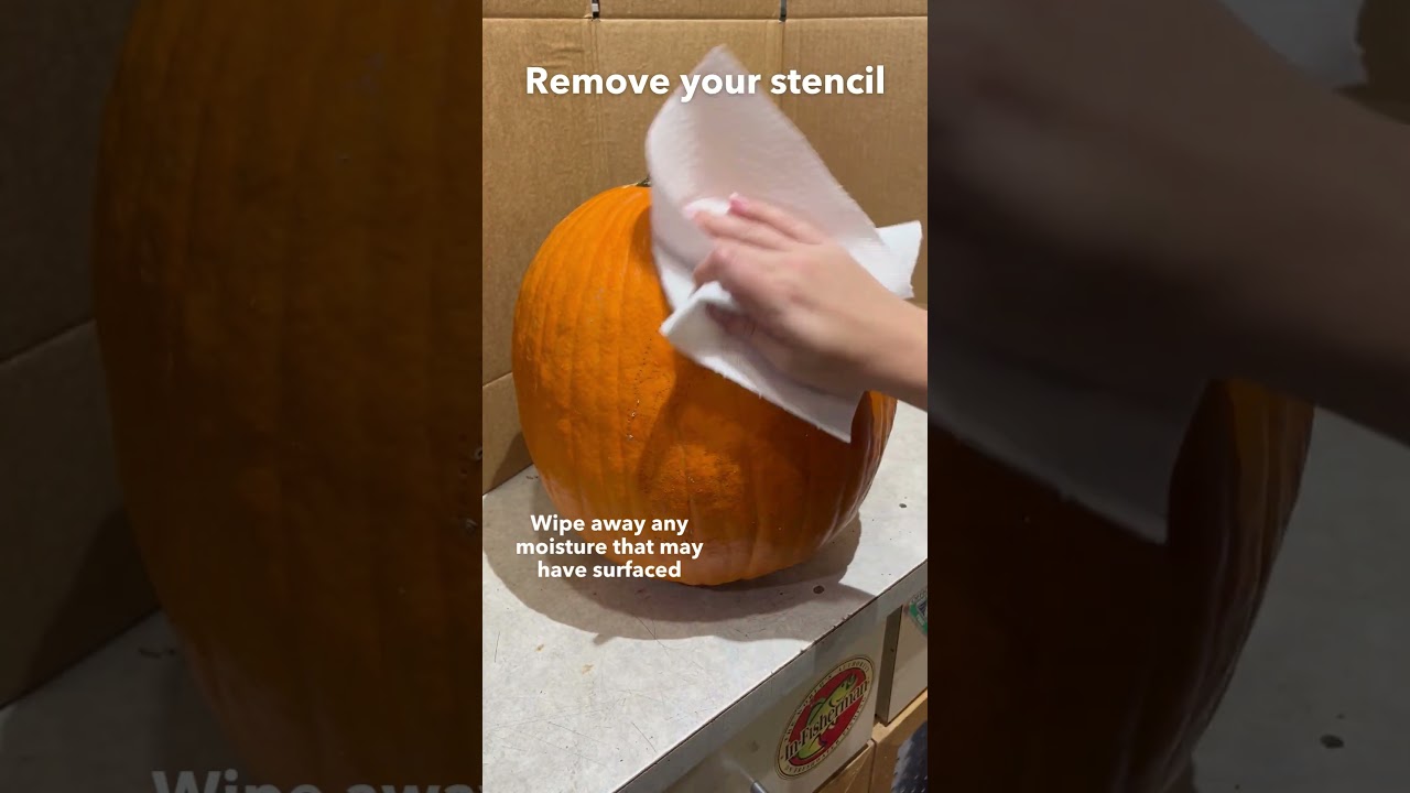 How to carve a pumpkin with Dremel!  #pumpkins #halloween