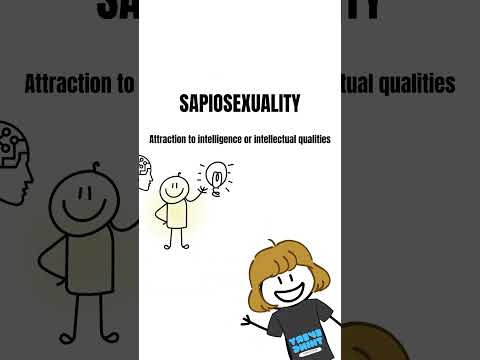 What does it mean to be Sapiosexual? #shorts #sapiosexual #sexuality #explained #intelligence
