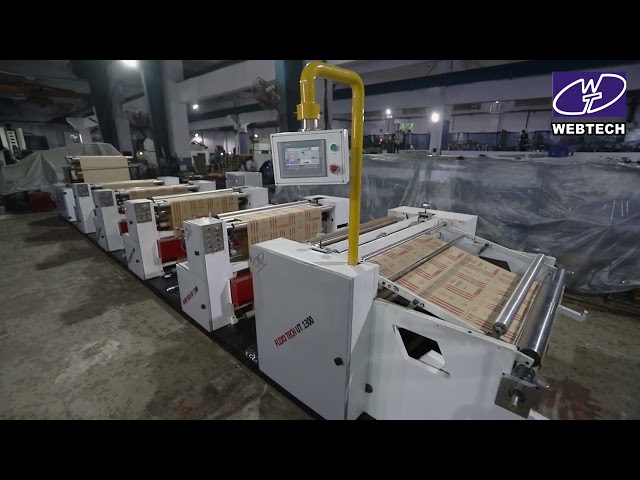 Flexo Printing Machine - High Speed Narrow Web Flexo Label Printing ...