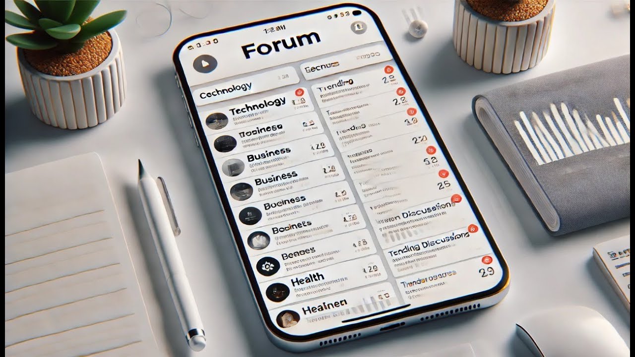 Forum application || FSAD Project