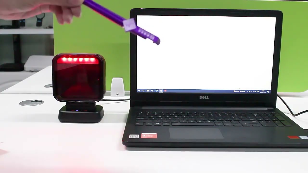 Desktop Scanner 1D 2D Omnidirectional Automatic Sensing Data Matrix Reader Supermarket Fast-Speed