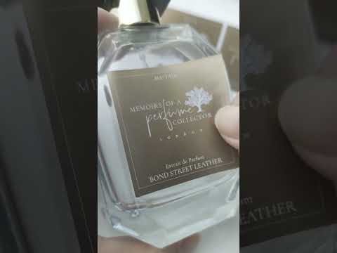 Subtle Elegance: A Gold Perfume Bottle Label. #smallbusiness #unboxing #sticker